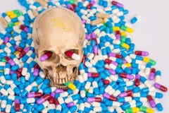 Drug Skull Royalty Free Stock Photography - Image: 22446777
