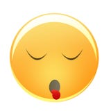 Het Slapen Emoticon Stock Fotografie - Afbeelding: 15249672