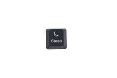 Sleep keyboard button stock photo. Image of keyboard - 16410658