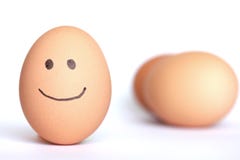 Smiley Egg Stock Photos - Royalty Free Stock Images