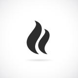 Smoke hot vector icon stock vector. Image of flat, cloud - 88703852