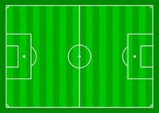 Soccer Field From Above Stock Photos - Image: 12587283