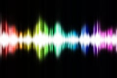 Rainbow sound wave stock image. Image of advanced, abstraction - 49247259