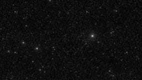 Space Travel Infinite Loop With A Blue Nebula And Stars Background ...