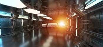 Spaceship Interior And Alien Planet Stock Images - Image: 22821744