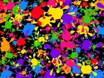 Red paint splodge stock illustration. Illustration of paint - 2767534