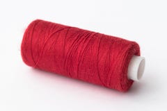 Spool Of Red Thread Stock Image - Image: 35919611