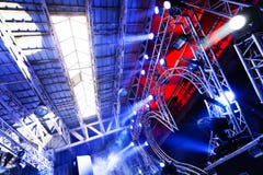 Stage Lighting Rigging stock image. Image of show, moving - 21863545