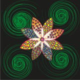 Flower Vortex Royalty Free Stock Photo - Image: 19158965