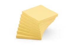 Stack Of Sticky Note Pads Stock Image - Image: 28866601