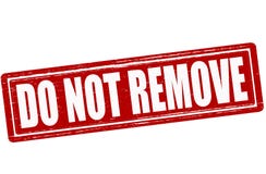 Do Not Remove Sign Stock Illustrations – 34 Do Not Remove Sign Stock ...