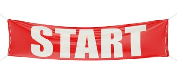 Start Banner Stock Vector - Image: 70707847