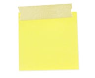 Sticky Tape On Note Paper Isolated Royalty Free Stock Photos - Image ...