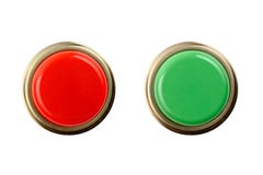 Stop and Go Buttons stock illustration. Image of communication - 38131