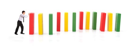 Stumbling stock vector. Illustration of cartoon, character - 40102787