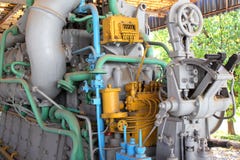 Submarine engine stock photo. Image of wwii, piston, retro - 4138860
