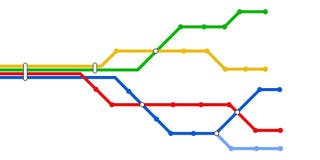 Blank Tube Metro Map Royalty Free Stock Photos - Image: 7233028