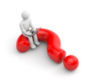 Suchende Antwort stock abbildung. Illustration von abbildung - 19669797