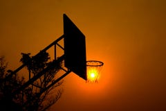 Basketball Hoop Sunset Stock Photos, Images, & Pictures - 136 Images