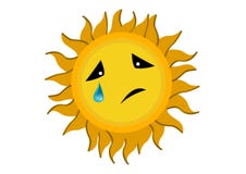 Sad Sun Cartoon Stock Photos, Images, & Pictures - 302 Images
