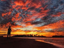 Sad Boy Sunset Stock Images - 354 Photos