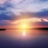 Sunset river color purple stock photo. Image of forest - 55582736