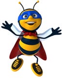 Fun Superhero Bee Stock Vector - Image: 50104473