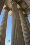 Marble Columns At Supreme Court Stock Image - Image of ornate, stone ...