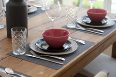 Room Service Table Set Up Royalty Free Stock Image - Image: 6685996