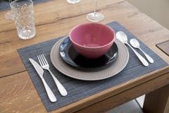 Room Service Table Set Up stock photo. Image of hotel - 6685914