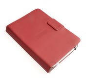 Red Computer Case Isolated On White Stock Photo - Image of modern ...