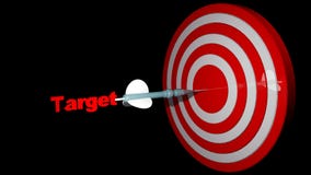 Target achieved stock illustration. Illustration of mark - 23422229