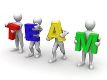 Leader leading a team stock illustration. Illustration of people - 10215762