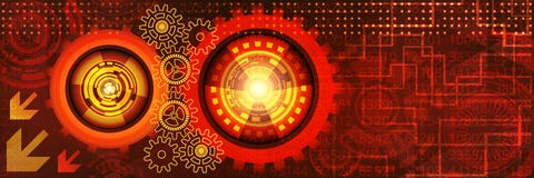 Digital Yellow Radar Screen With World Map, Targets And Futuristic User ...