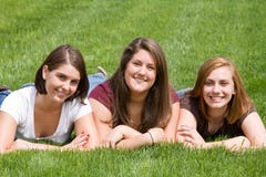 Group Of College Girls Royalty Free Stock Photos - Image: 9331798
