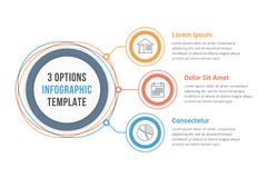 Three Steps Diagram Template Stock Vector - Illustration of creative ...