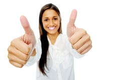 Positive Thumbs Up Group Of Friends Gathered At Home Sitting In Living ...