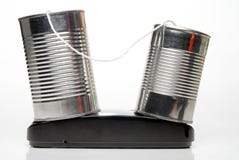 Two Tin Cans String Phone Stock Photos, Images, & Pictures - 30 Images
