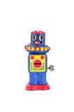 Red Tin Toy Robot stock image. Image of automaton, vintage - 2382117