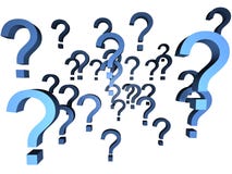 Too many questions stock illustration. Illustration of question - 6437799