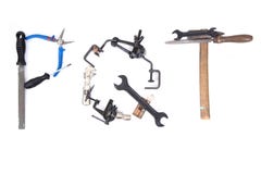Mechanic Tools Alphabet Stock Illustration - Image: 70450233