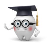 Tooth Graduation Royalty Free Stock Images - Image: 16177779