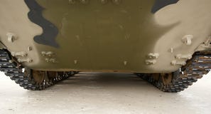 Tracks Of The Modern Russian Army Tank Stock Photo - Image: 15391890