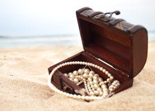 Treasure In The Sand Stock Photo - Image: 48809236