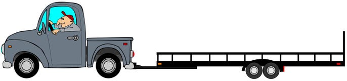 Flatbed Clipart And Illustrations