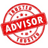 Trusted Advisor. Seal And Imprint Stock Illustration - Illustration of ...