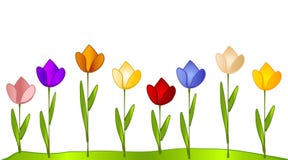 Flowers Gardens Clipart And Illustrations