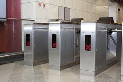 New York City Subway Turnstile Editorial Stock Photo - Image of ...