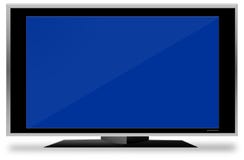 TV Big Screen stock image. Image of monitors, digital - 4406875