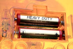 Remote Control Battery Compartment Royalty Free Stock Photo - Image ...